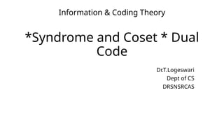 Information & Communication System --Syndrome.pptx