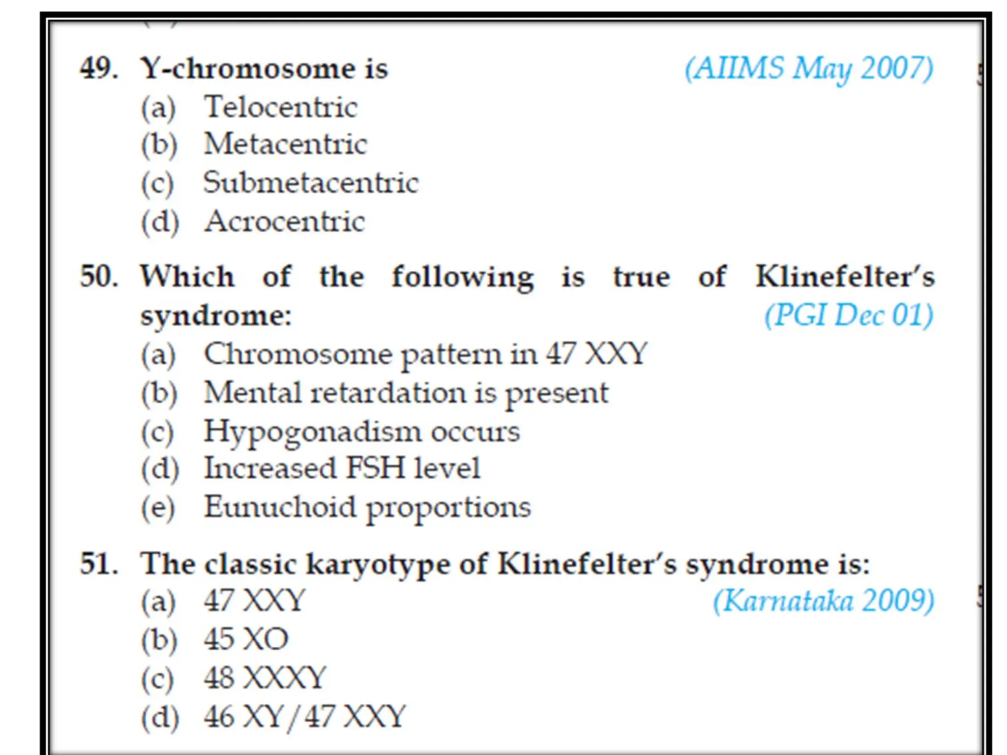 1. Pathology & Genetics Multiple choice questionnaire | PPT
