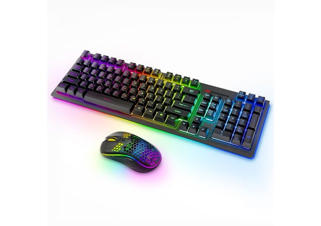 MOOJAY Wireless RGB Gaming Keyboard & Mouse Combo – Power, Style, and ...