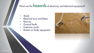 ELECTRICAL-SAFETY-PRESENTATION Guarding and Risks | PDF