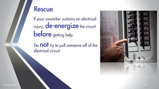ELECTRICAL-SAFETY-PRESENTATION Guarding and Risks | PDF
