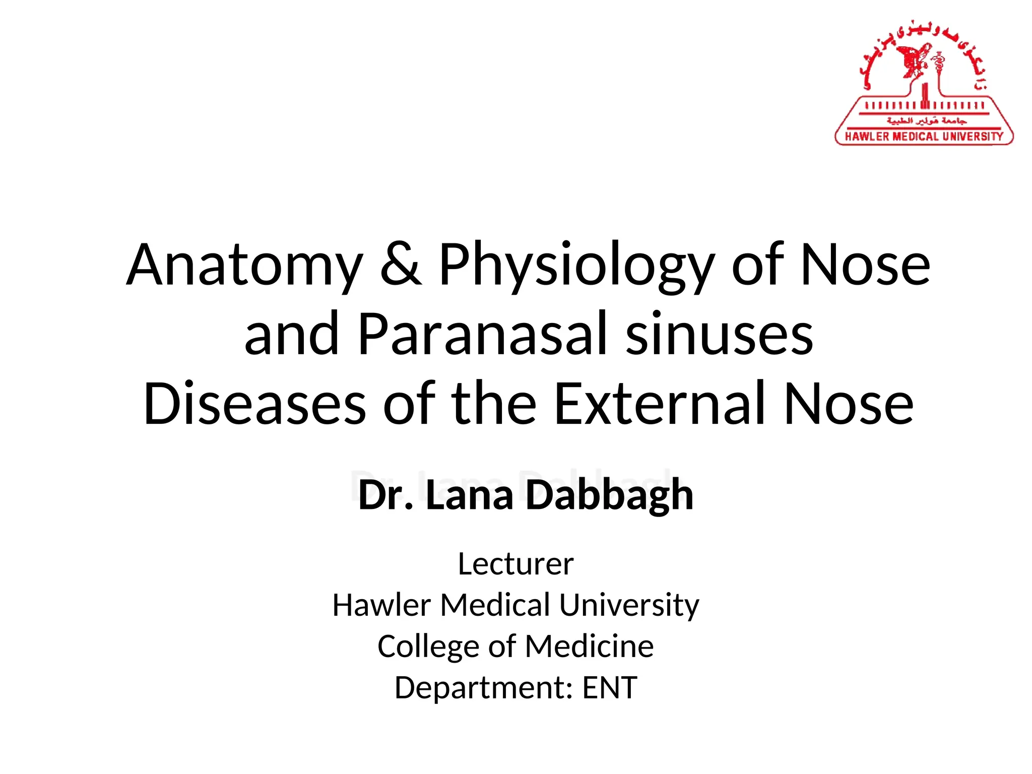 1. Anatomy _ Physiology of the Nose and Paranasal Sinuses .ppt