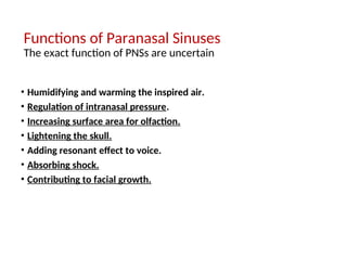 1. Anatomy _ Physiology of the Nose and Paranasal Sinuses .ppt