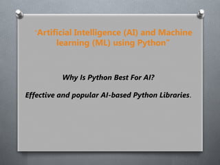 1.pptx why python for AI in engineering field | PPTX