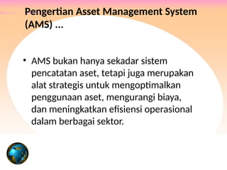 Introduction to Asset Management System (AMS)_Training *ASSET INTEGRITY MANAGEMENT (AiM)*.pptx