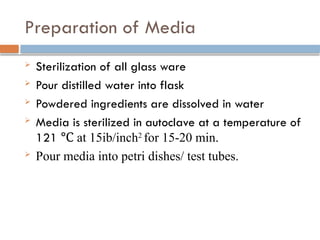 Culture Media their types and uses in diagnosis | PPTX