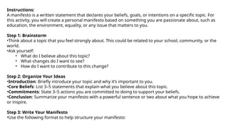1.1111 a PowerPoint about MANIFESTO.pptx