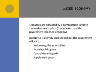 1.1.6 Free market economics mixed economy and command economy.pptx