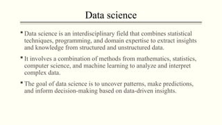 Introduction of Data science .pptx