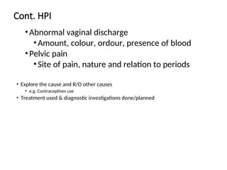 1. History examination of the gynae patient.ppt