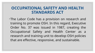 1.- OSHA.pptx Occupational Safety Health Act | PPTX