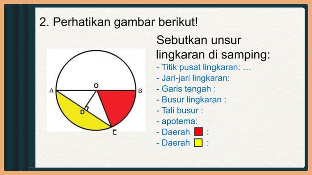 1. Unsur-unsur lingkaran.pptx DALAM GEOM | PPTX