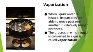 GENERAL CHEMISTRY 2 WEEK 1 MOLECULAR THEORY OF MATTER | PPTX