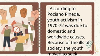 1. REBIRTH OF FREEDOM (1946-1970) , PERIOD OF ACTIVISM (1970-1972 ...