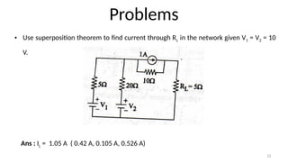 1.4 Network Theorems Electrical Engineering.pptx