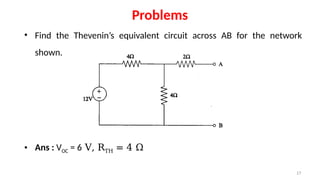 1.4 Network Theorems Electrical Engineering.pptx