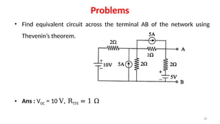 1.4 Network Theorems Electrical Engineering.pptx