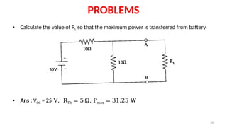 1.4 Network Theorems Electrical Engineering.pptx