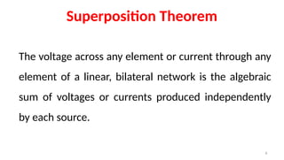 1.4 Network Theorems Electrical Engineering.pptx