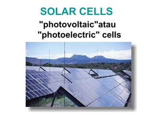 Sumber Listrik Alternatif Pembangkit Listrik Tenaga Surya solar energi.ppt