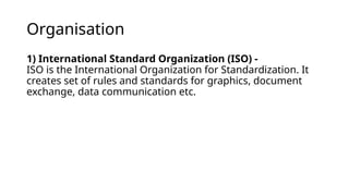 1. Standard Organizations for Data Communication.pptx