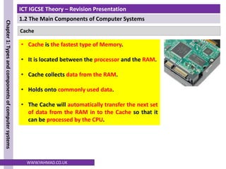 Information and Communication Technology 1.2 The main components of ...