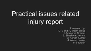 1.4.24Practical issues in injury report.pdf