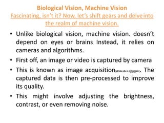 Introduction of Deep Learning and Biological and Machine Vision | PDF