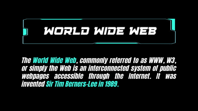 1.-WORLD-WIDE-WEB the internet evolution and slang | PDF