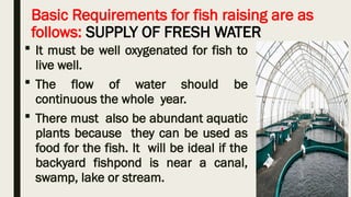 1. EPP6-Requirements in fish raising.pptx