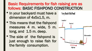 1. EPP6-Requirements in fish raising.pptx