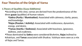 Varna system in Ancient India_AIHC and Archaeology | PPT