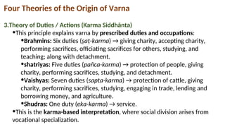 Varna system in Ancient India_AIHC and Archaeology | PPT