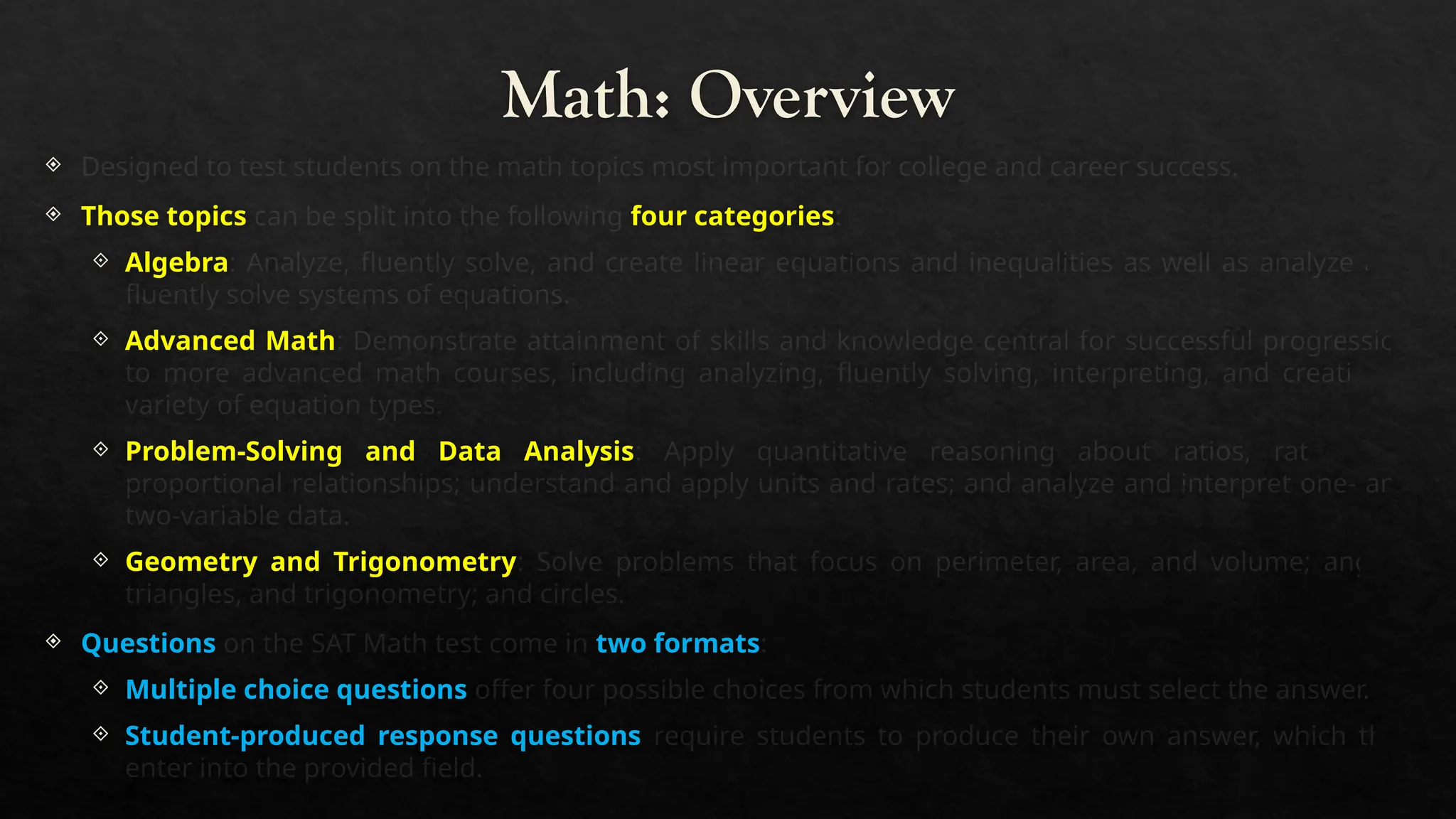 1. New Digital SAT[1] for new students to learn for examination | PPTX