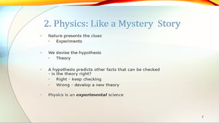 Introduction about Physics as a discipline and its significance | PPTX