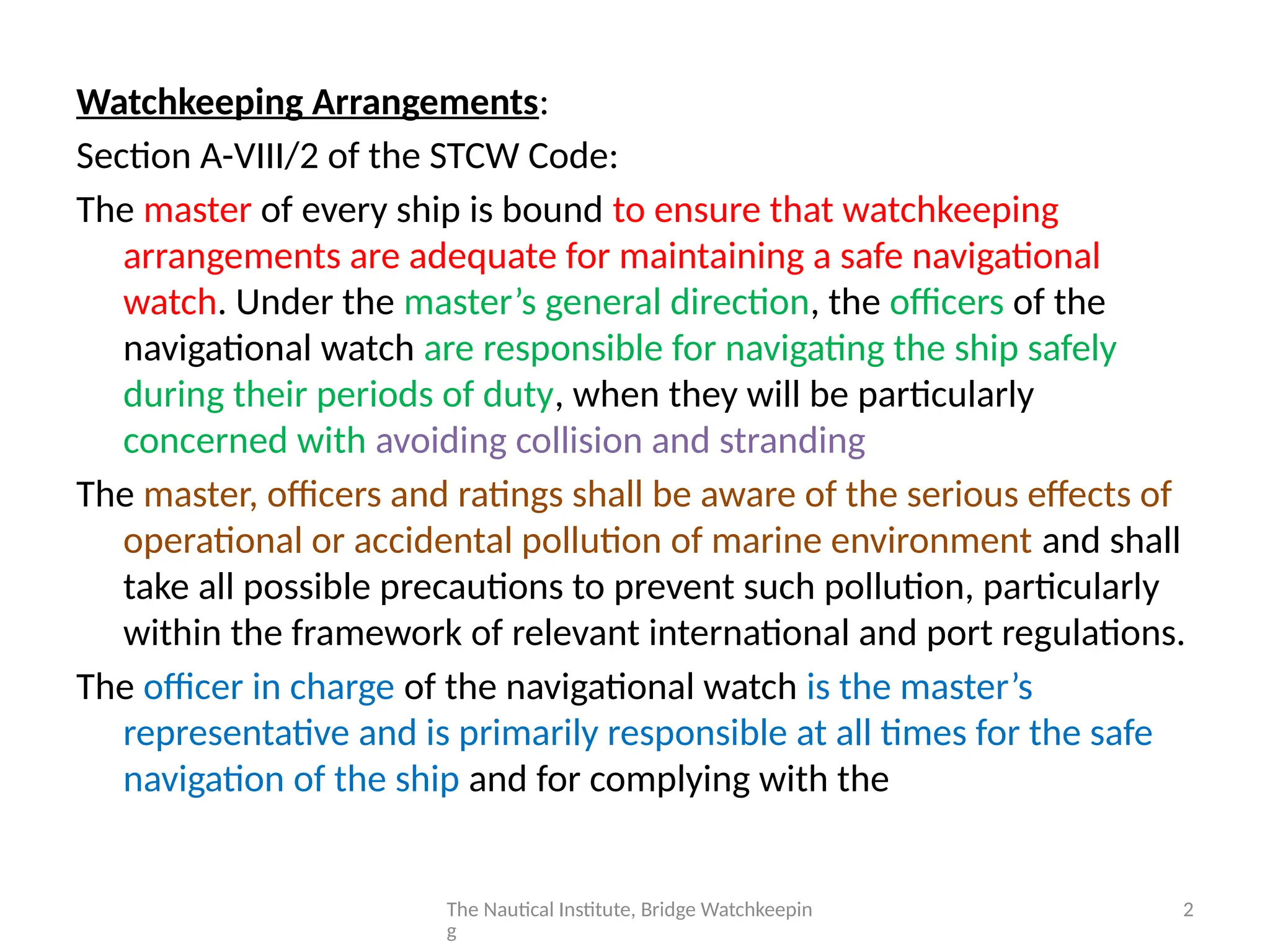 1. MAINTAIN A SAFE NAVIGATIONAL WATCH, 2nd Mates.pptx