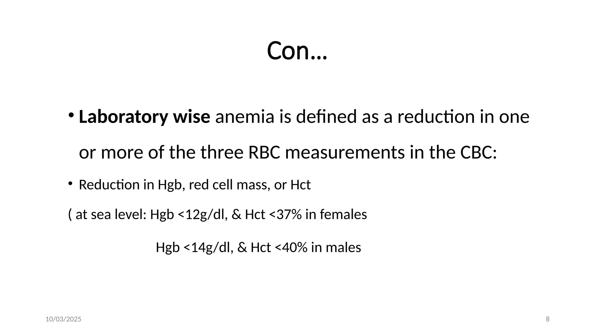 Hematologic disease is a disease related to red blood cell, white blood ...