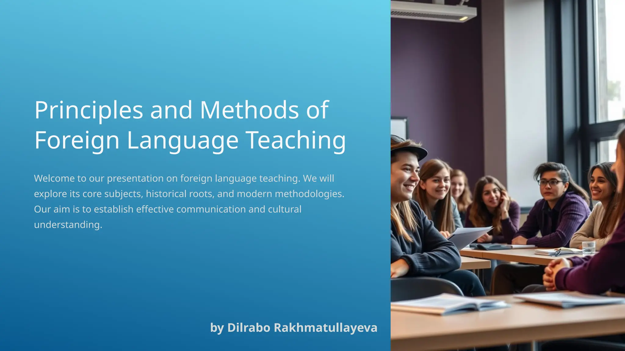 Principles and Methods of Teaching-Foreign-Language | PPTX