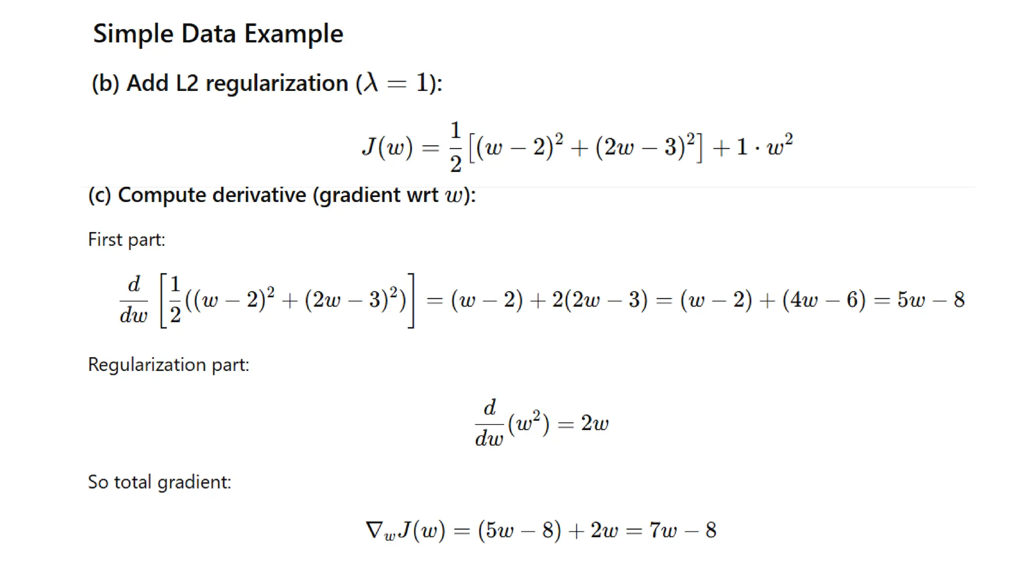 L2 Regularization for Deep Learning with example | PPTX