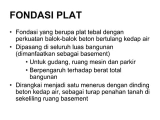 1. Pekerjaan Tanah dan Fondasi.pdfjnwkswkmww | PDF