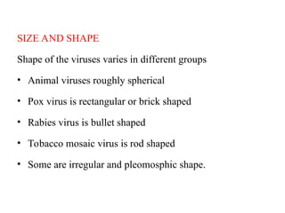 General Virology Obligate intracellular parasites | PPT