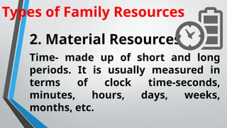 1. EPP- TYPES OF FAMILY RESOURCES.pptxmjl | PPTX