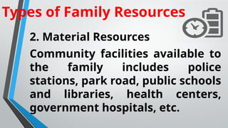 1. EPP- TYPES OF FAMILY RESOURCES.pptxmjl | PPTX