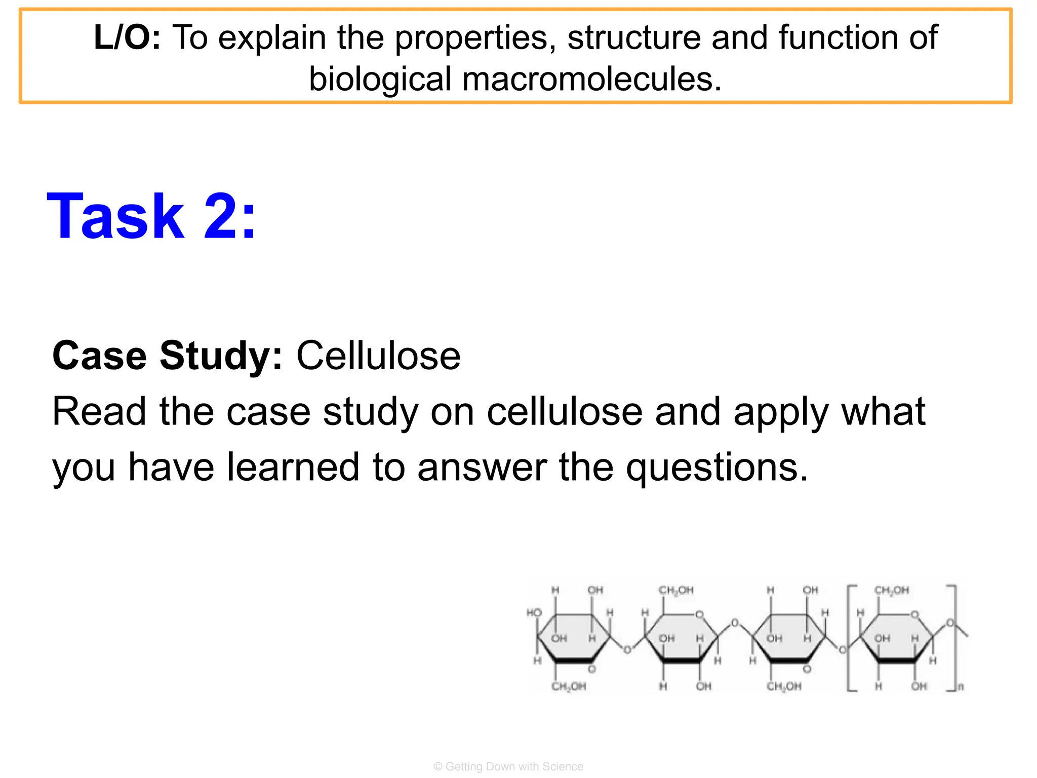 1.4, 1.5 & 1.6 Properties, Structure and Functions of Biological ...