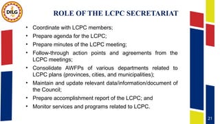 1. LCPC and its Duties for Barangay BCPC | PPTX