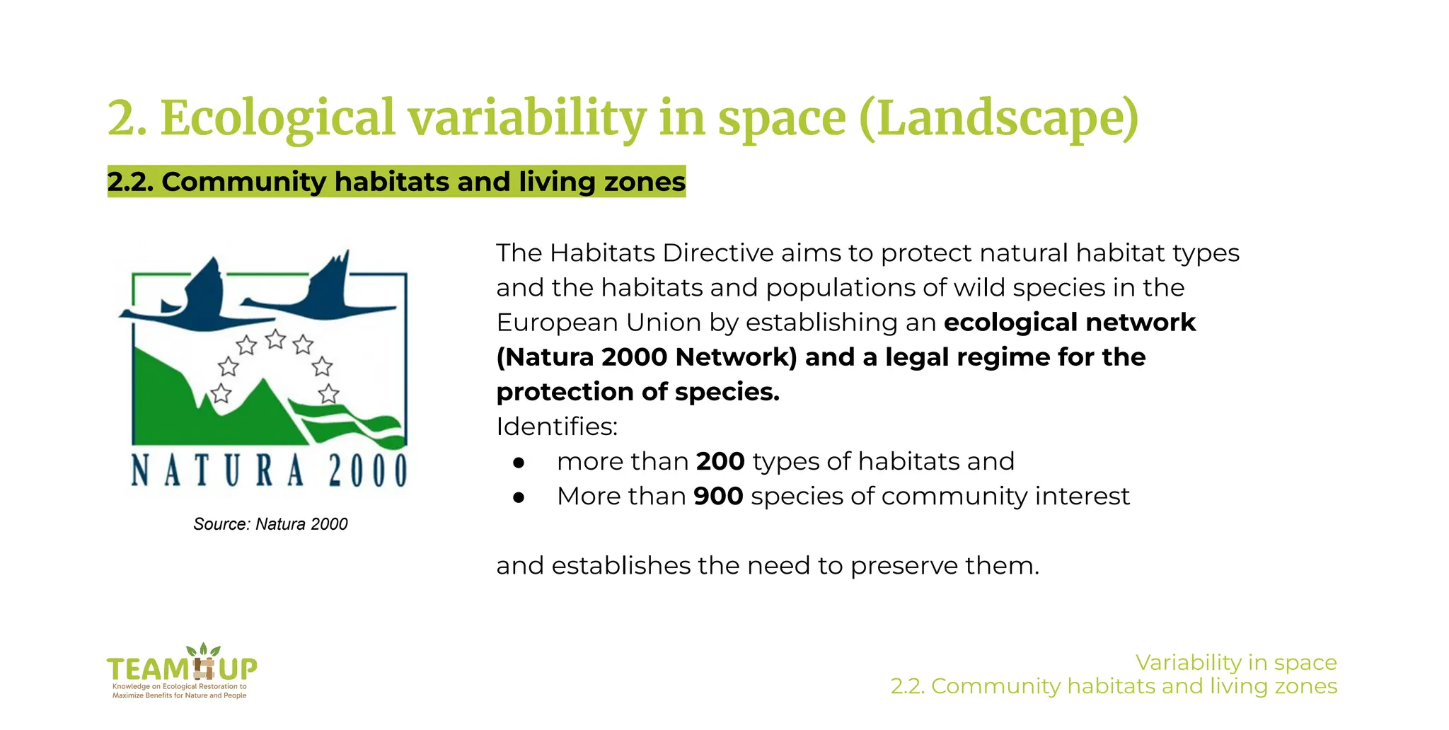 BLOCK_1_ 1.4 Variability in space (landscape) and time (succession ...