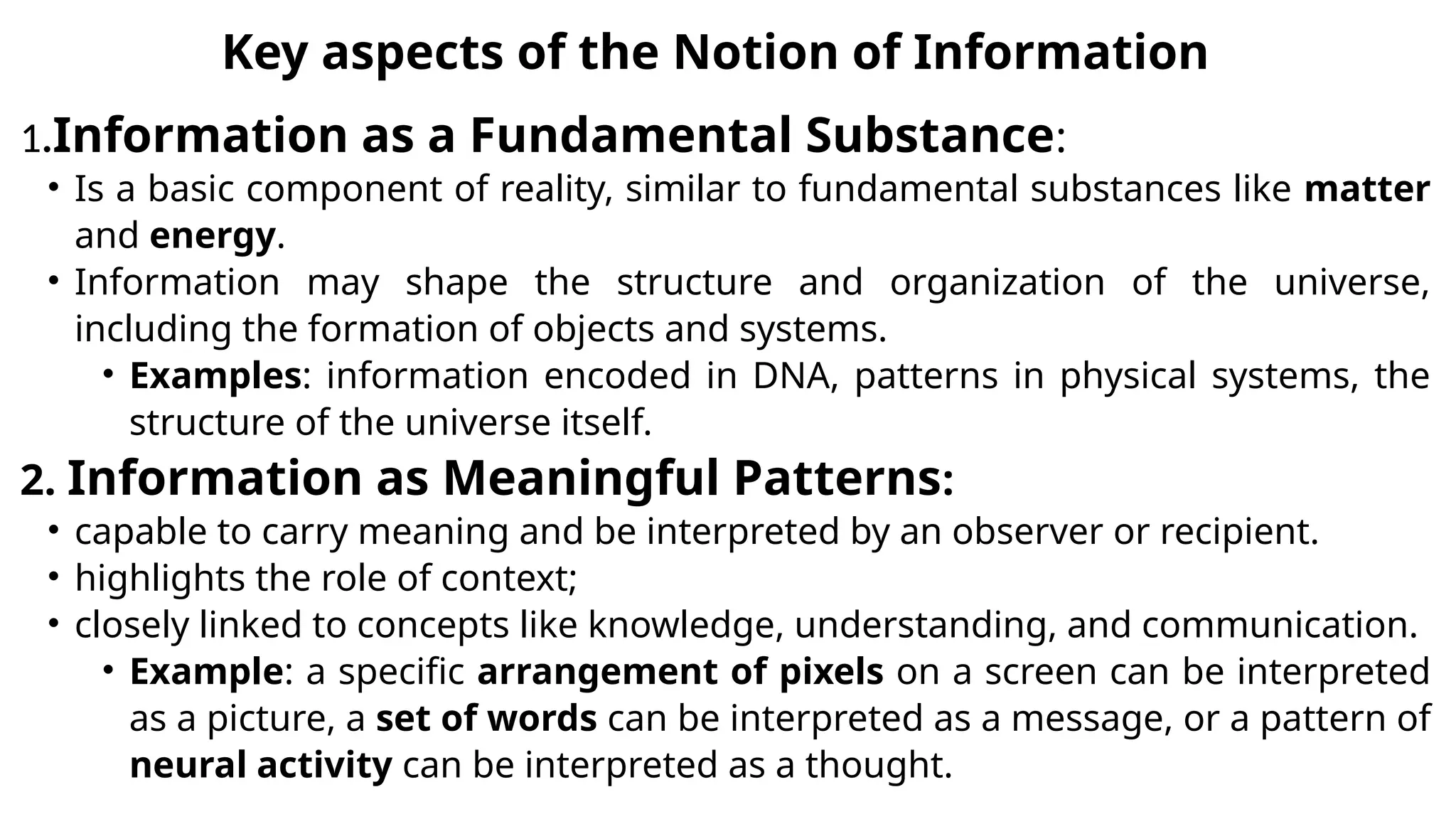 1.Notion of information.pptx heajtb varehh | PPTX