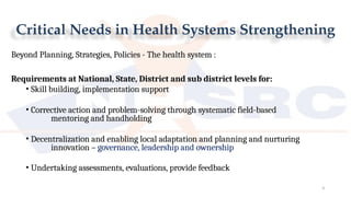 National Health Systems Resource Centre NHSRC | PPTX