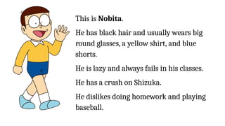 Describing Famous Cartoon Characters.pptx