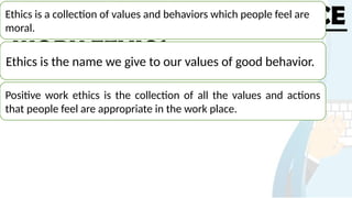 1.-Work-Ethics in senior high school students | PPTX